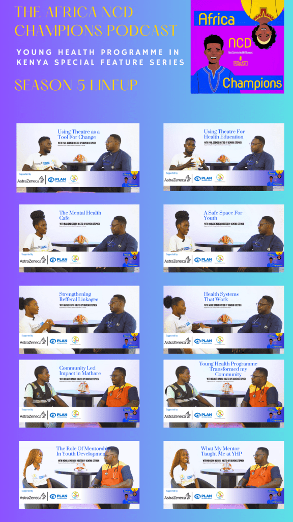 Ogweno Stephen Launches Season 5 of the African NCDs Champions Podcast Featuring Youth Voices ...